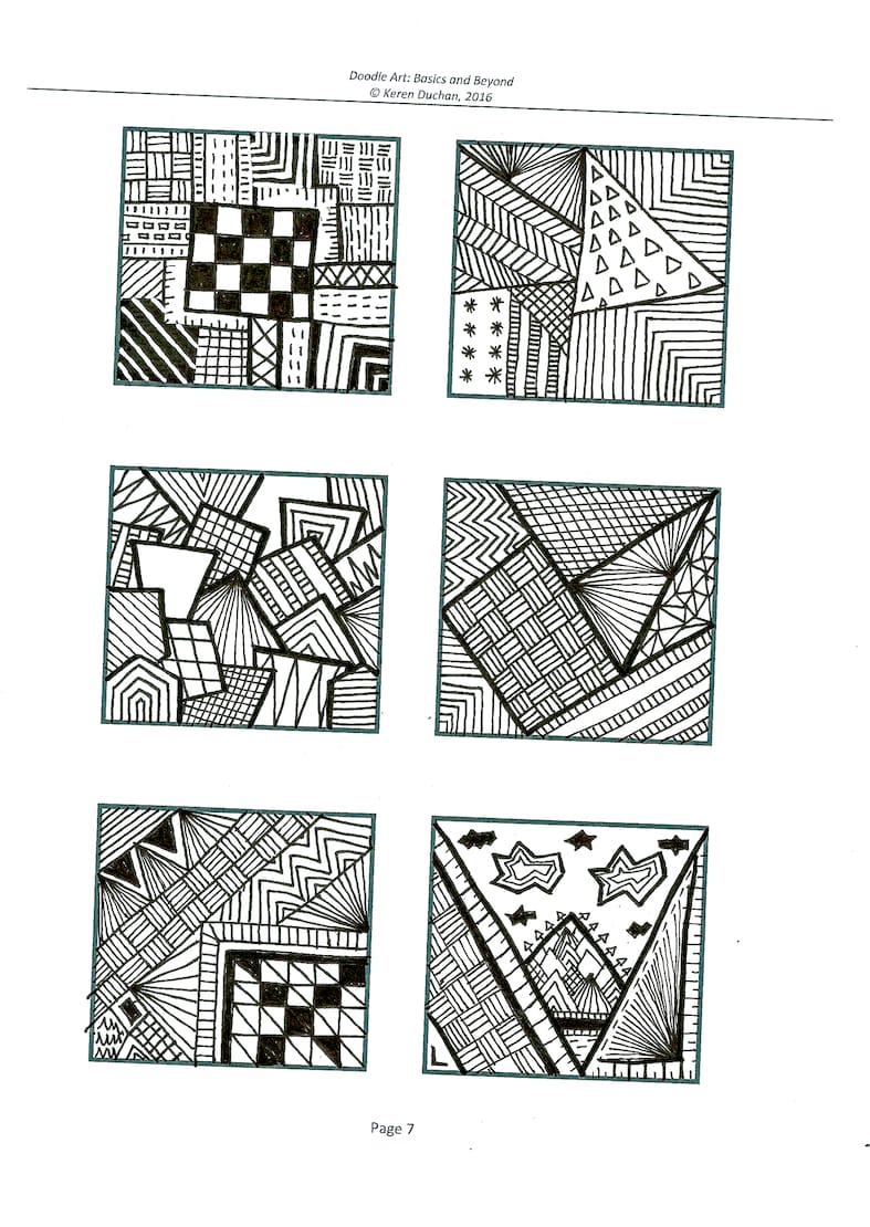 doodles: basic patterns and textures | Skillshare Student Project