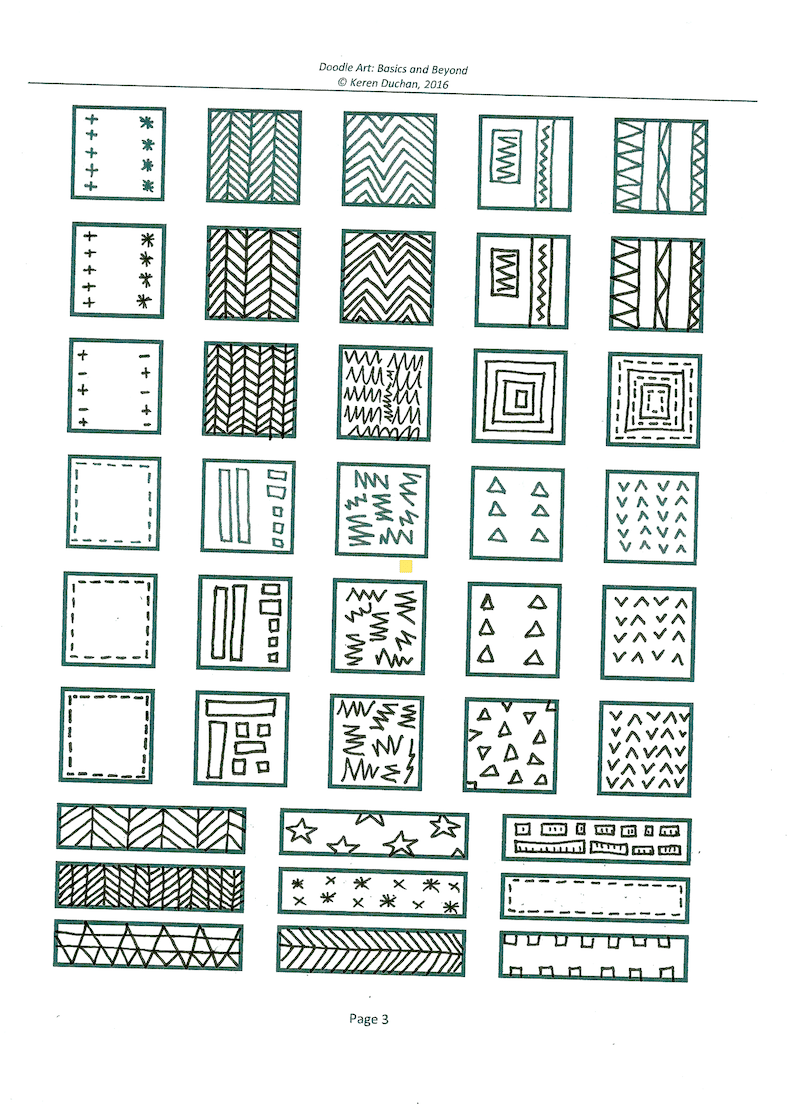 doodles: basic patterns and textures | Skillshare Student Project