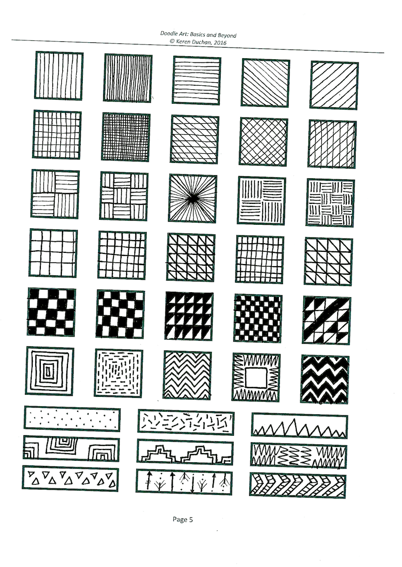 doodles: basic patterns and textures | Skillshare Student Project