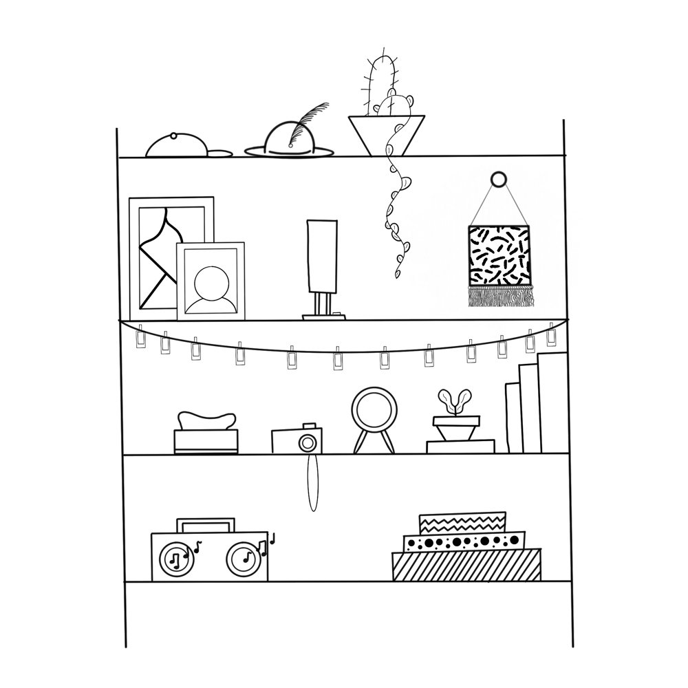 Bookshelf Exercise | Skillshare Student Project