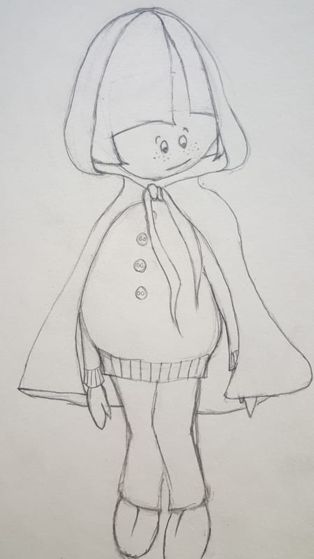 Create a character: shy, red and tall | Skillshare Student Project