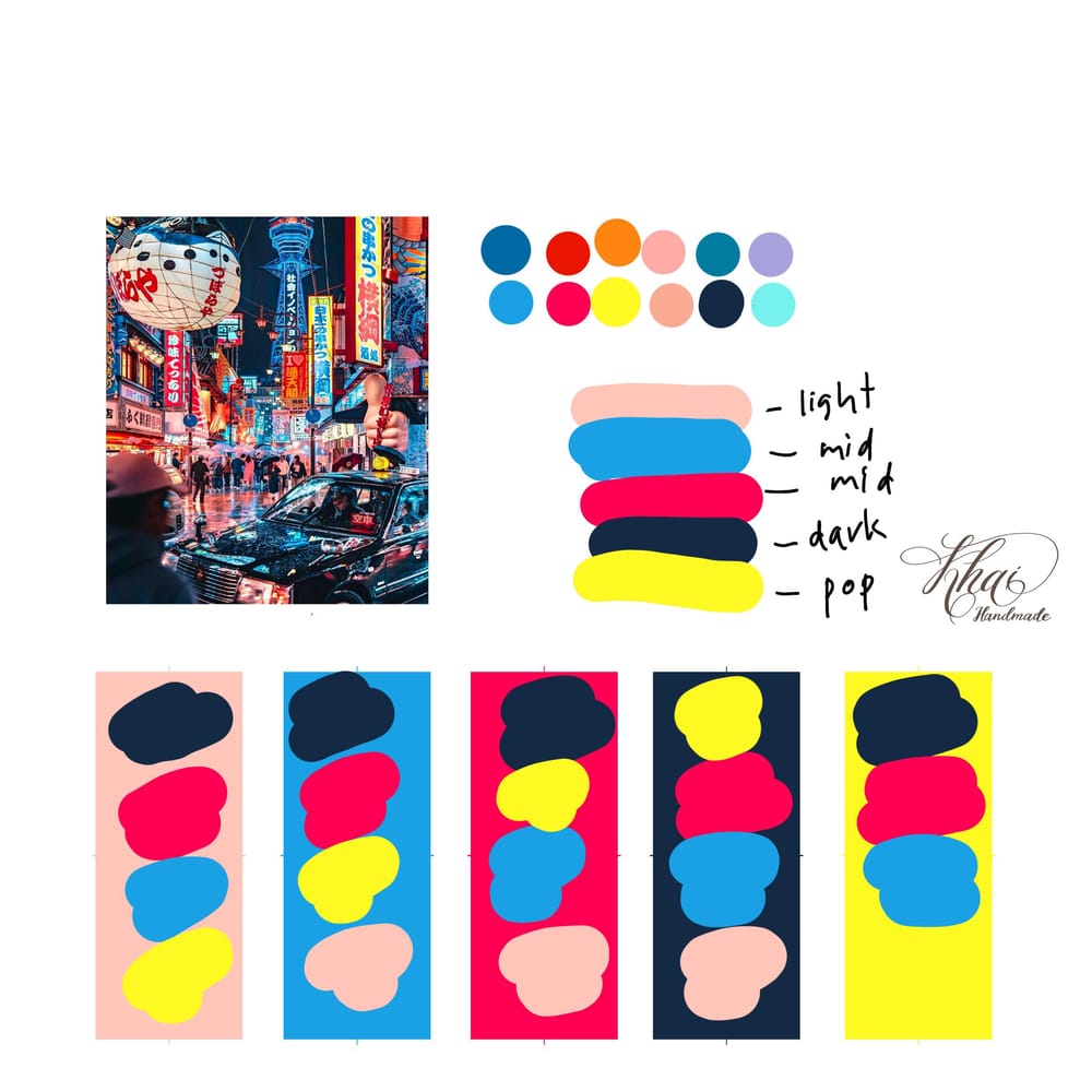 Khai's palette | Skillshare Student Project