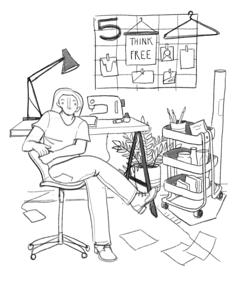 Workspace Illustration | Skillshare Student Project