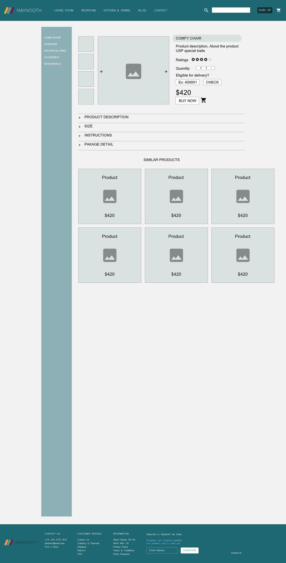 UI UX Design | Skillshare Student Project