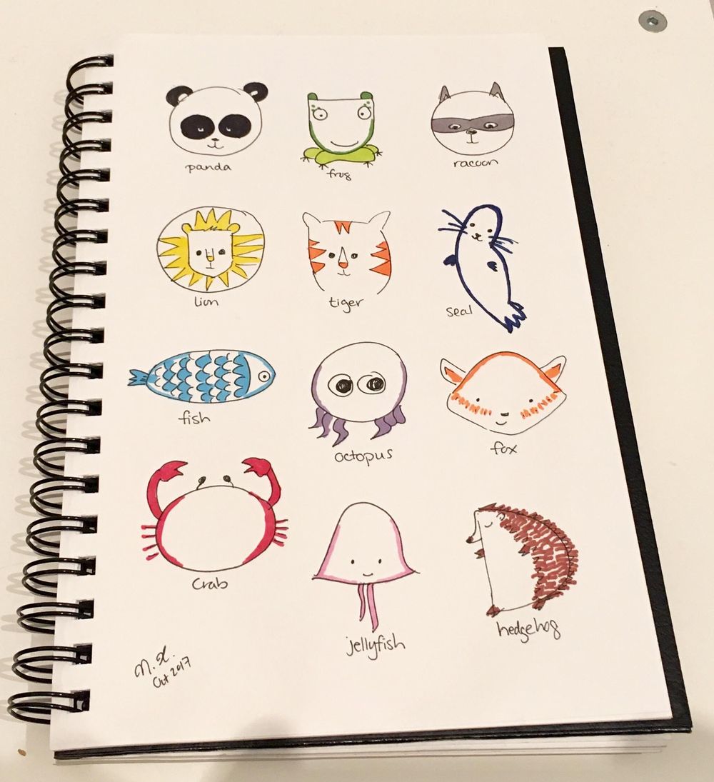 Circle Animals | Skillshare Student Project