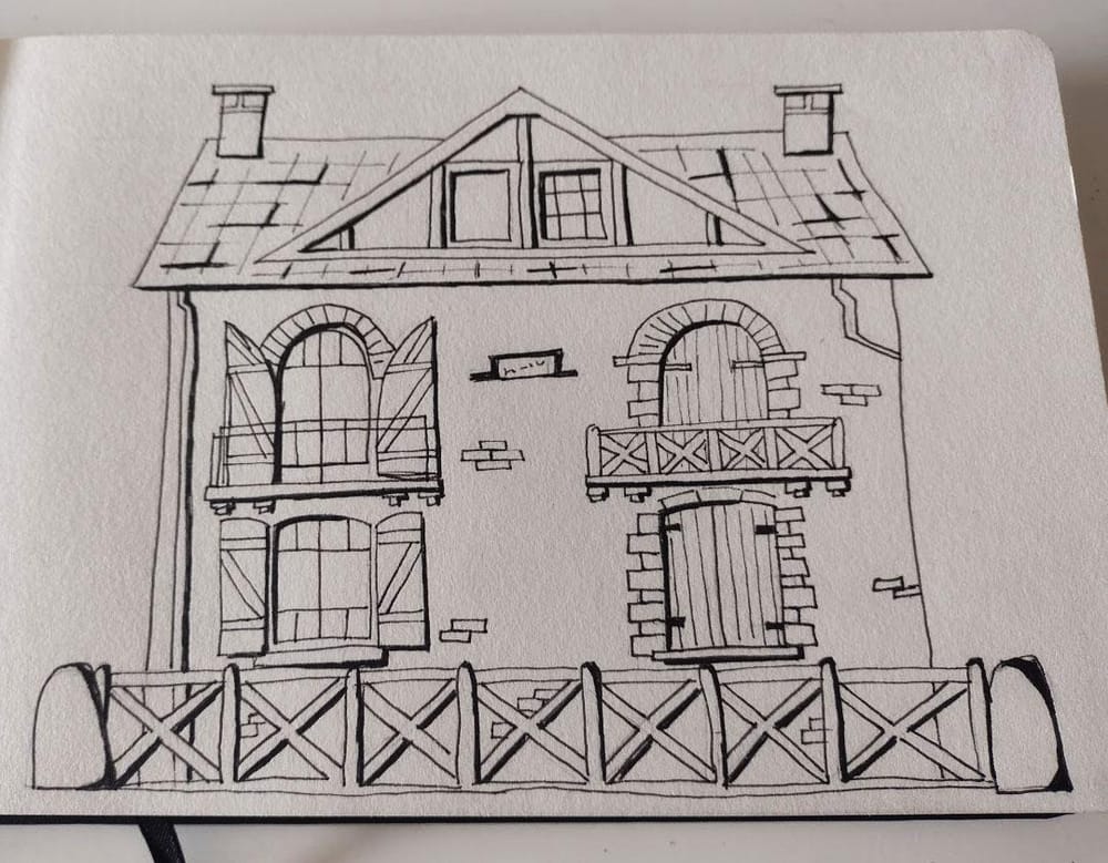 Corniche house | Skillshare Student Project