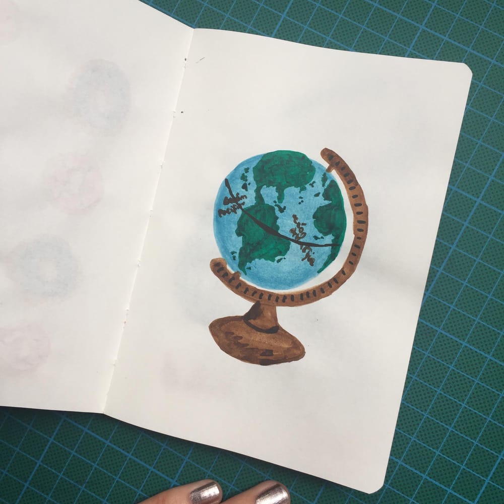 Quirky Objects Watercolor | Skillshare Student Project