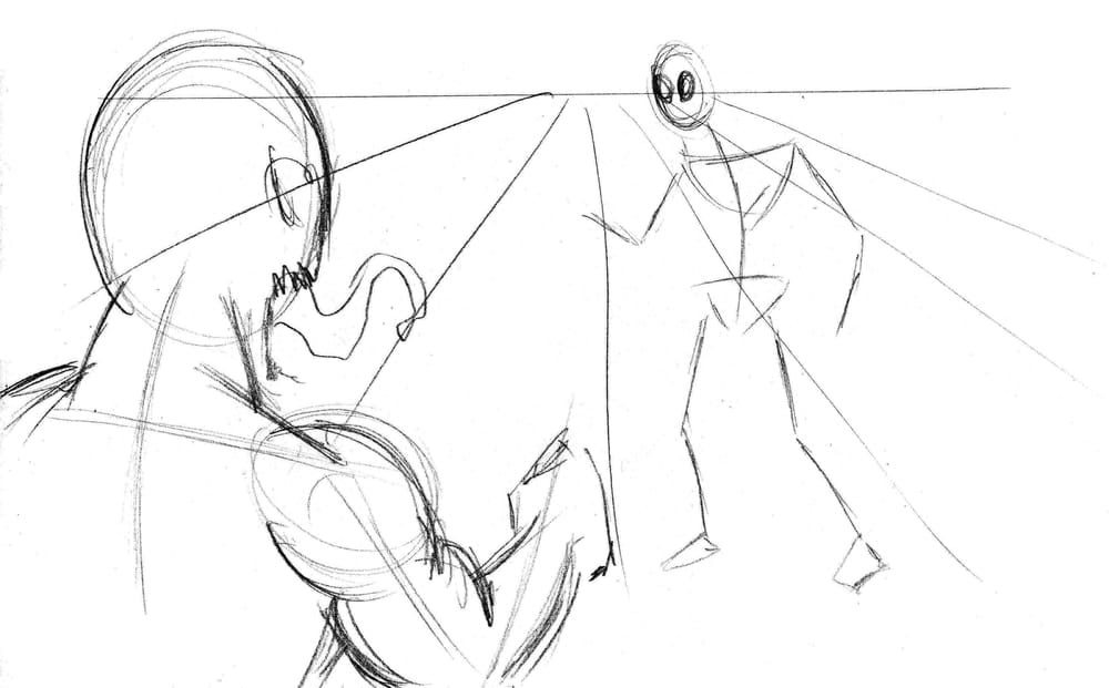 Sketching dynamic poses | Skillshare Student Project