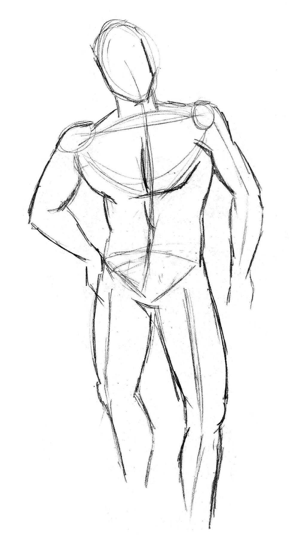 Sketching dynamic poses | Skillshare Student Project