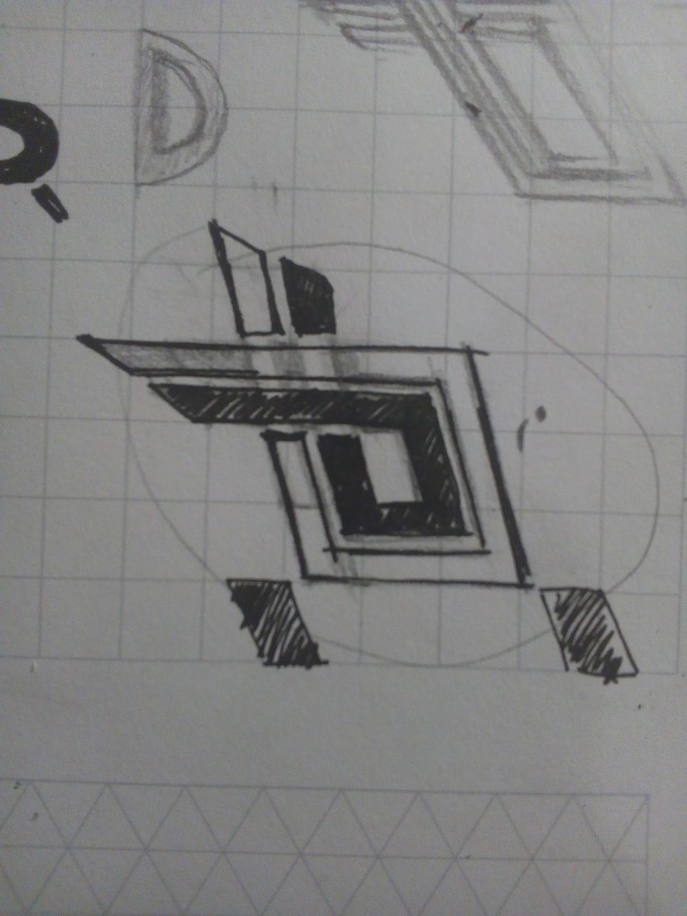 Letter D variants | Skillshare Student Project