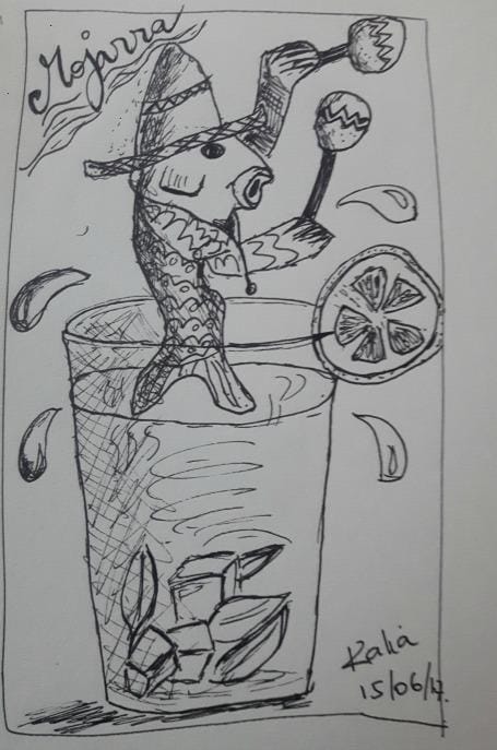 Random words, randomer doodles | Skillshare Student Project