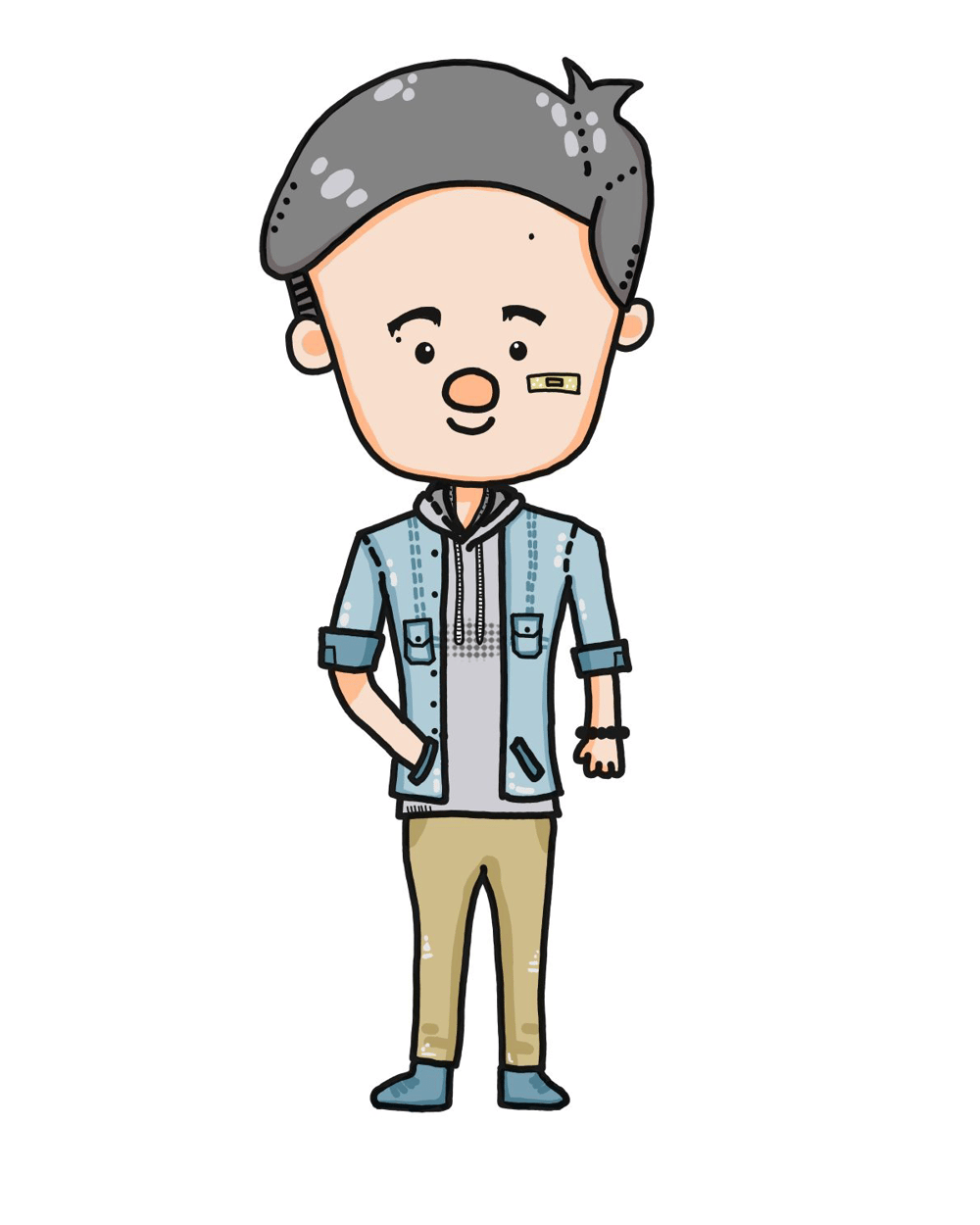 First try on Caricature | Skillshare Student Project