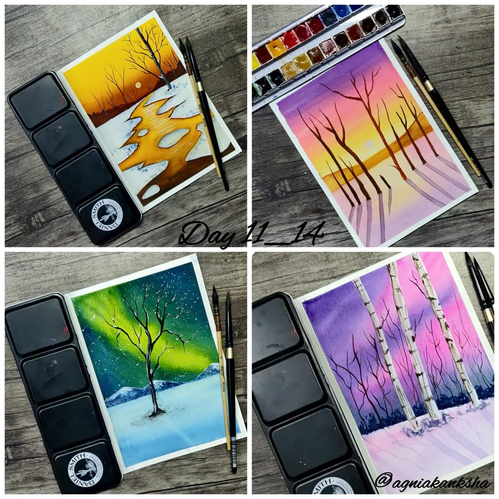 30 day watercolour challenge | Skillshare Student Project