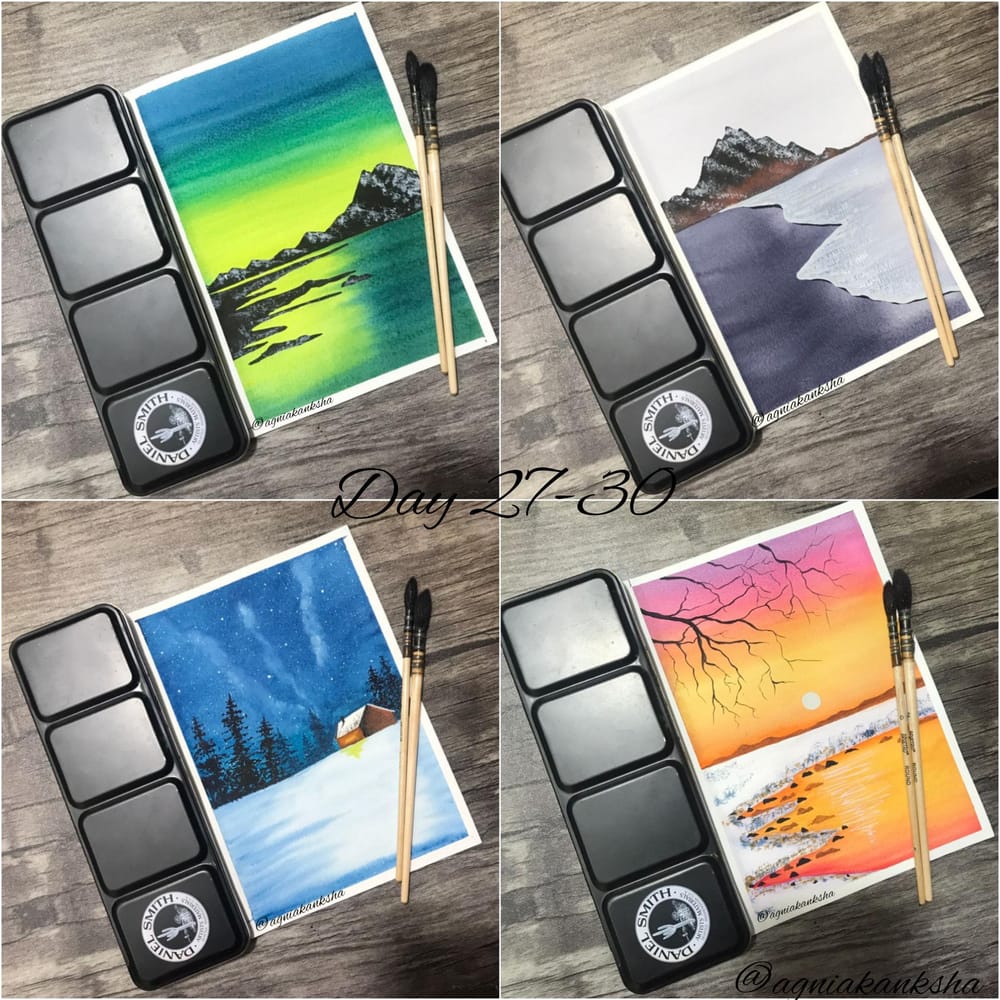 30 day watercolour challenge | Skillshare Student Project