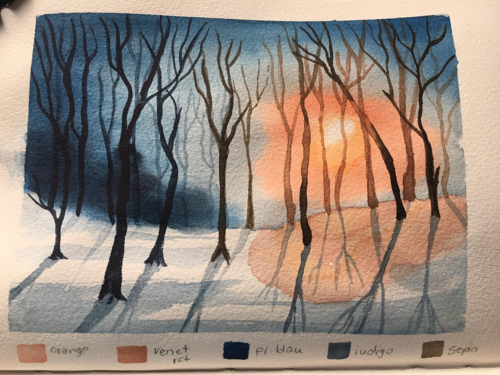 30day Watercolor challenge | Skillshare Student Project