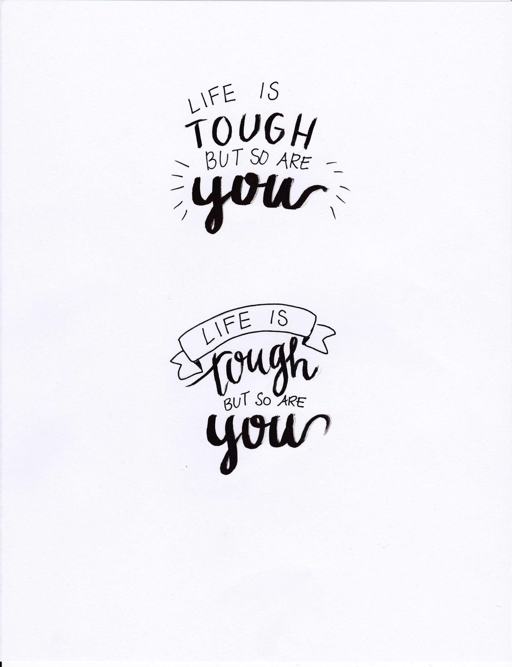 Lettering Layout | Skillshare Student Project