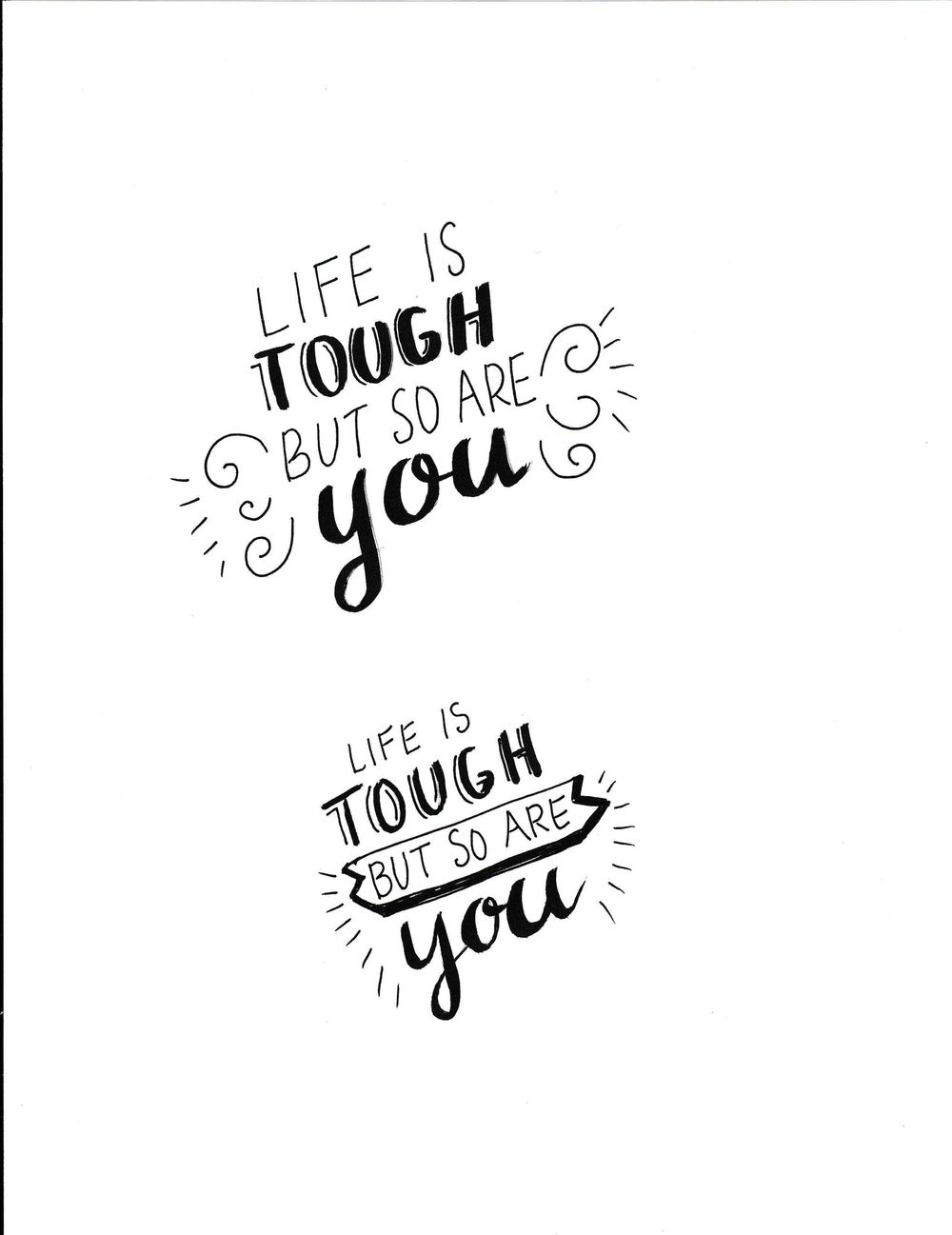 Lettering Layout | Skillshare Student Project