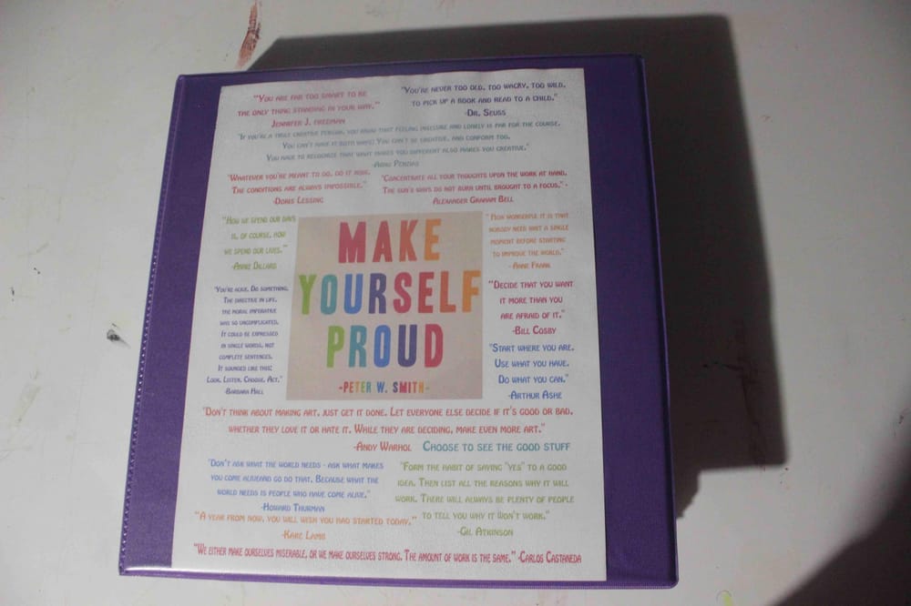Sample Project: Isabel's Life Binder | Skillshare Student Project