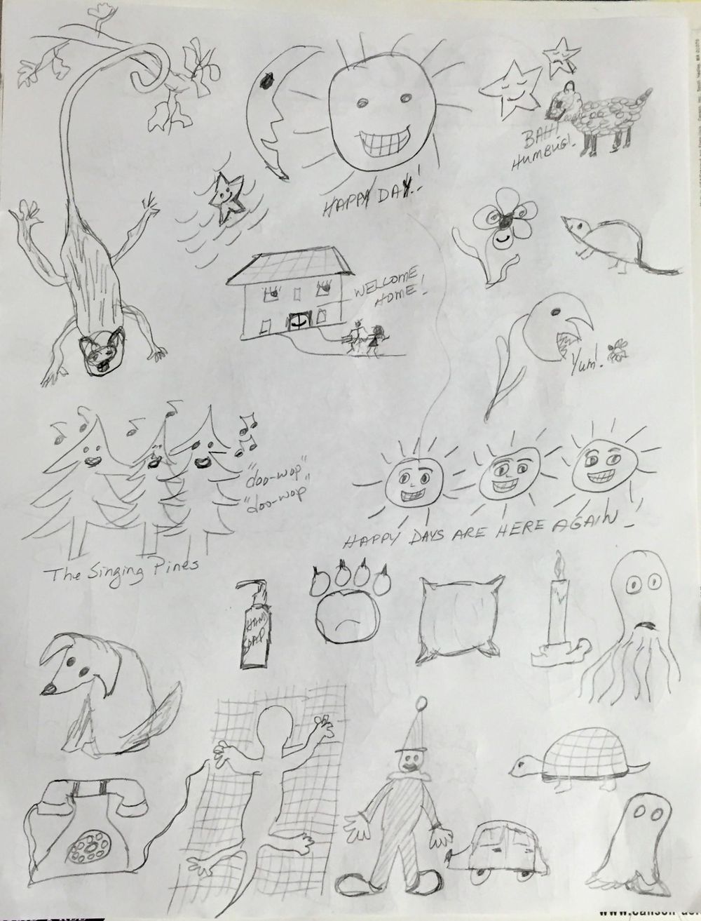 Doodle Sheet Fun | Skillshare Student Project