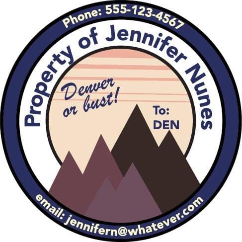 Travel stickers | Skillshare Student Project