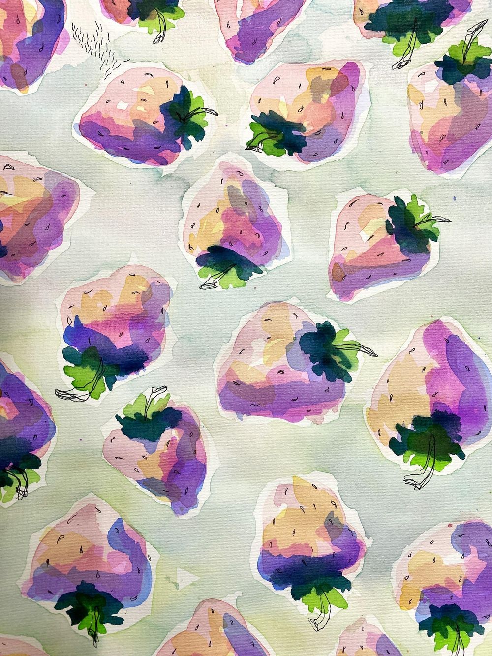 Strawberries & Bananas | Skillshare Student Project