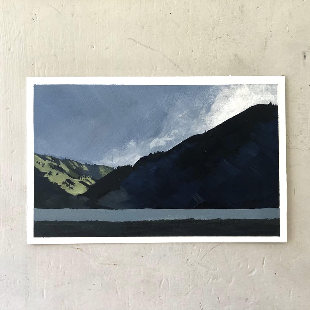 Limited color palette painting | Skillshare Student Project