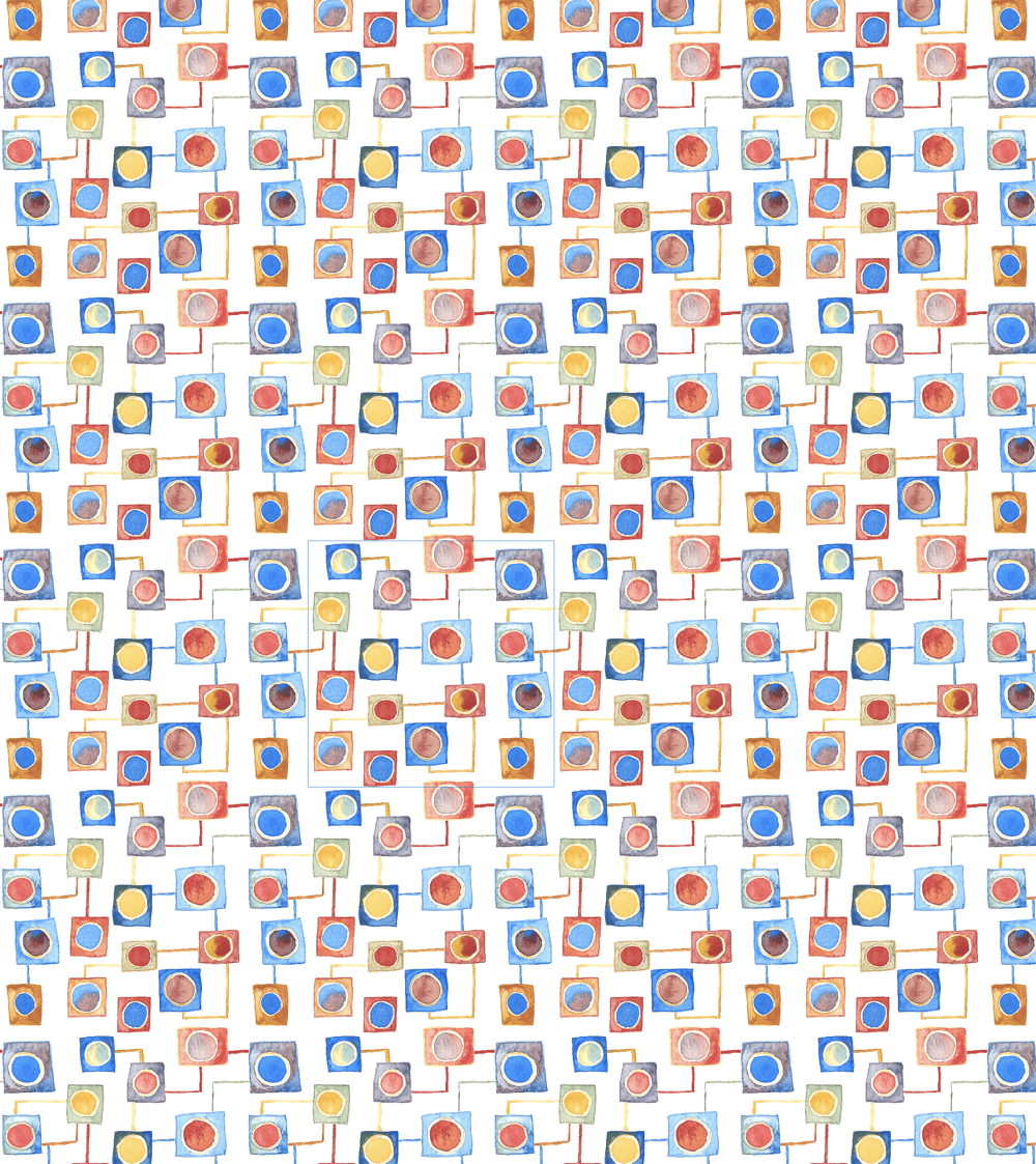 Repeating Tulips | Skillshare Student Project