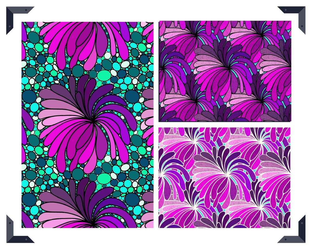 Advanced Repeat Patterns and Textures | Skillshare Student Project