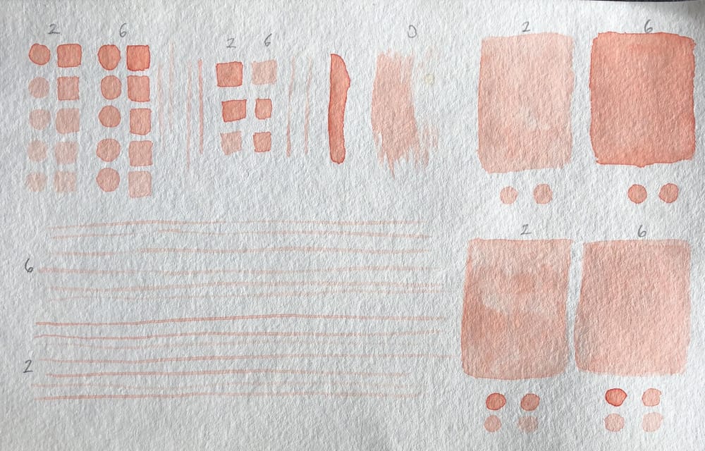 Watercolor Fundamentals: Practice Sheets | Skillshare Student Project