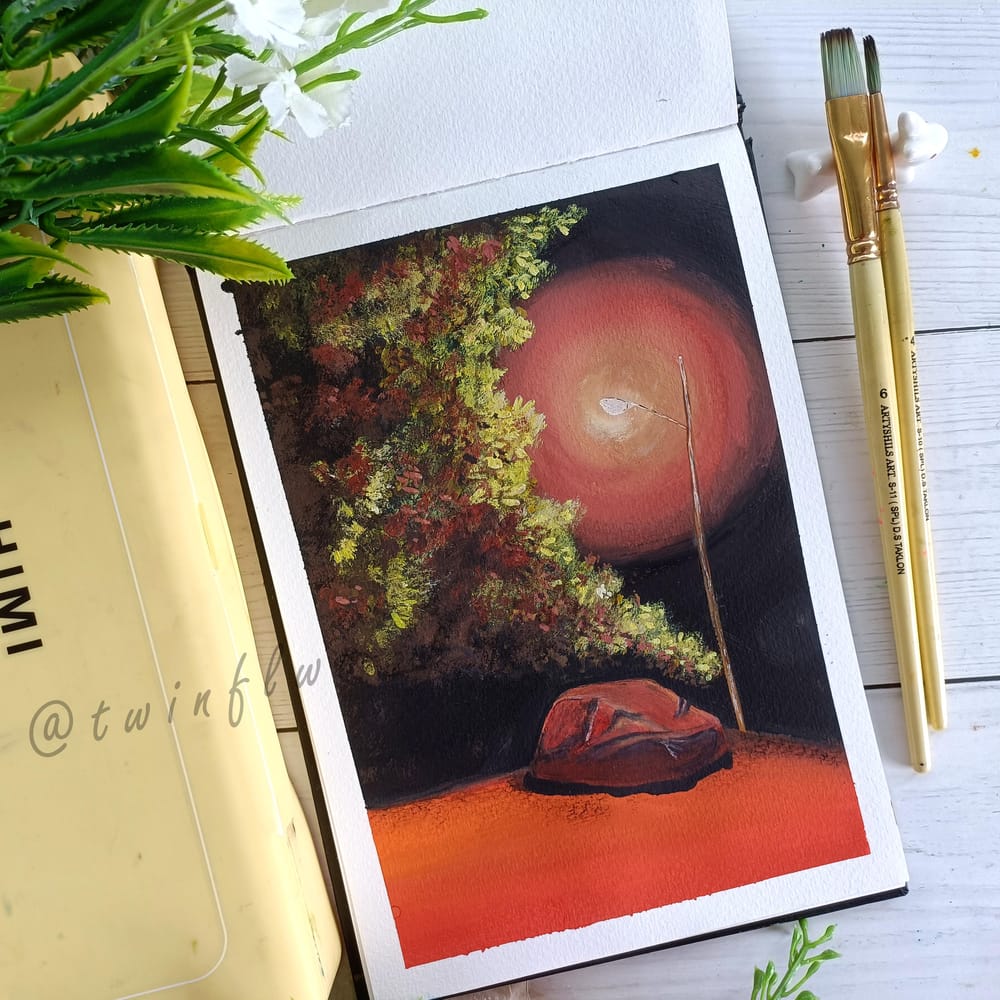 Realistic street light painting | Skillshare Student Project