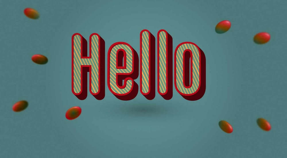 Hello in 3D | Skillshare Student Project