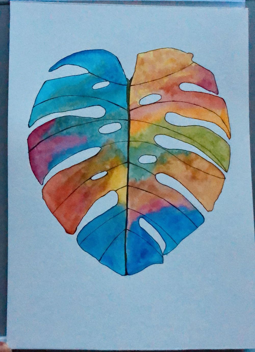 Watercolour techniques | Skillshare Student Project
