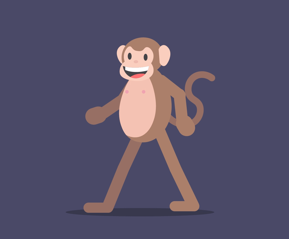 Monkey Walk | Skillshare Student Project