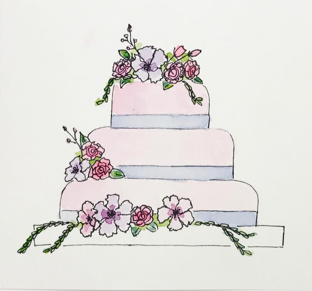 Wedding Watercolor Sketches | Skillshare Student Project