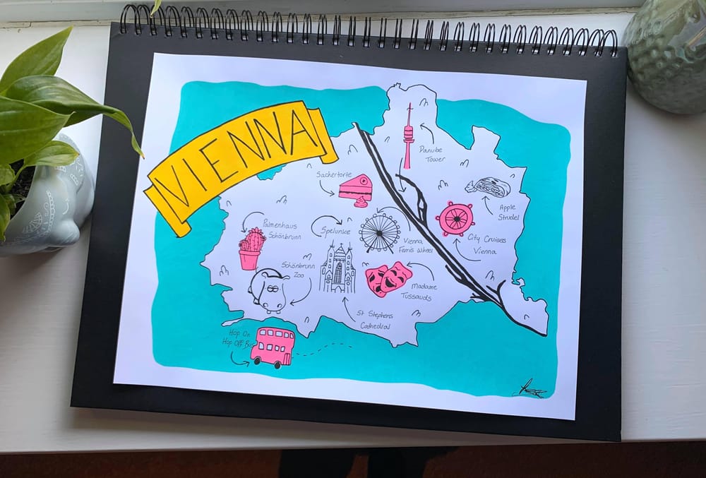 Travel Maps | Skillshare Student Project