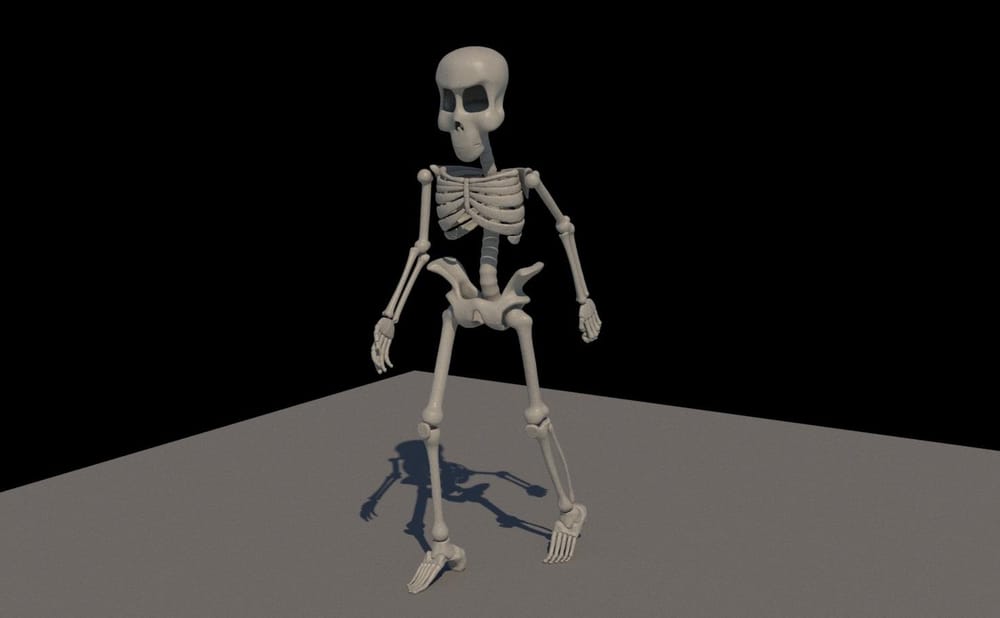 Rigging-Skeleton Guy | Skillshare Student Project
