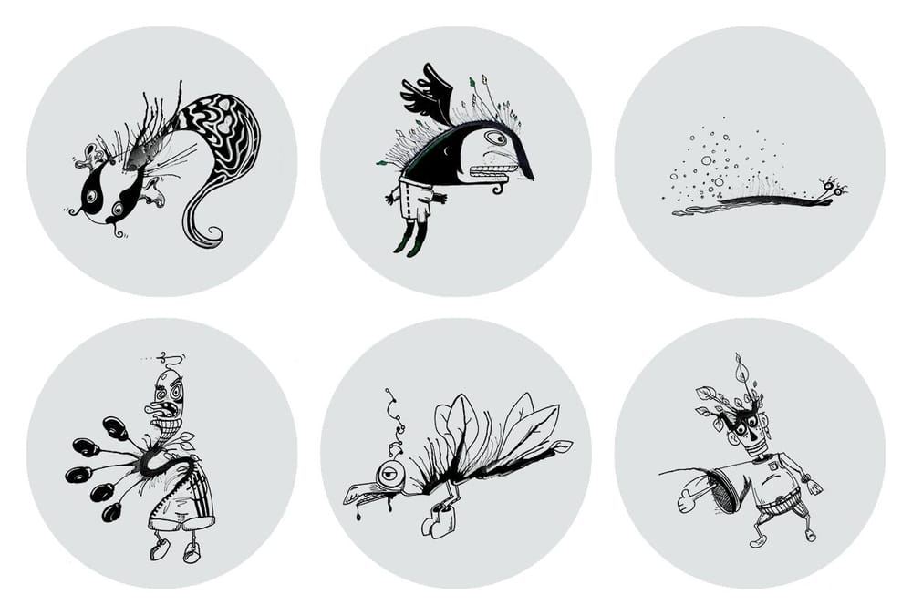 InkBlot Doodles | Skillshare Student Project