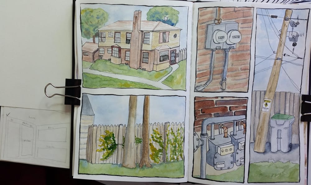 the mundane house | Skillshare Student Project