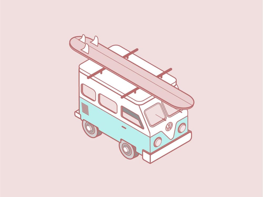 VW Surf Van | Skillshare Student Project