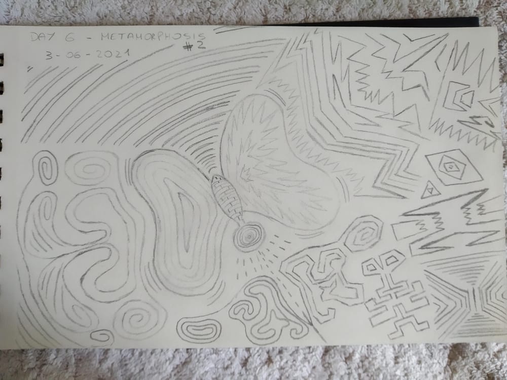 14 days drawing challenge (with pencil) | Skillshare Student Project