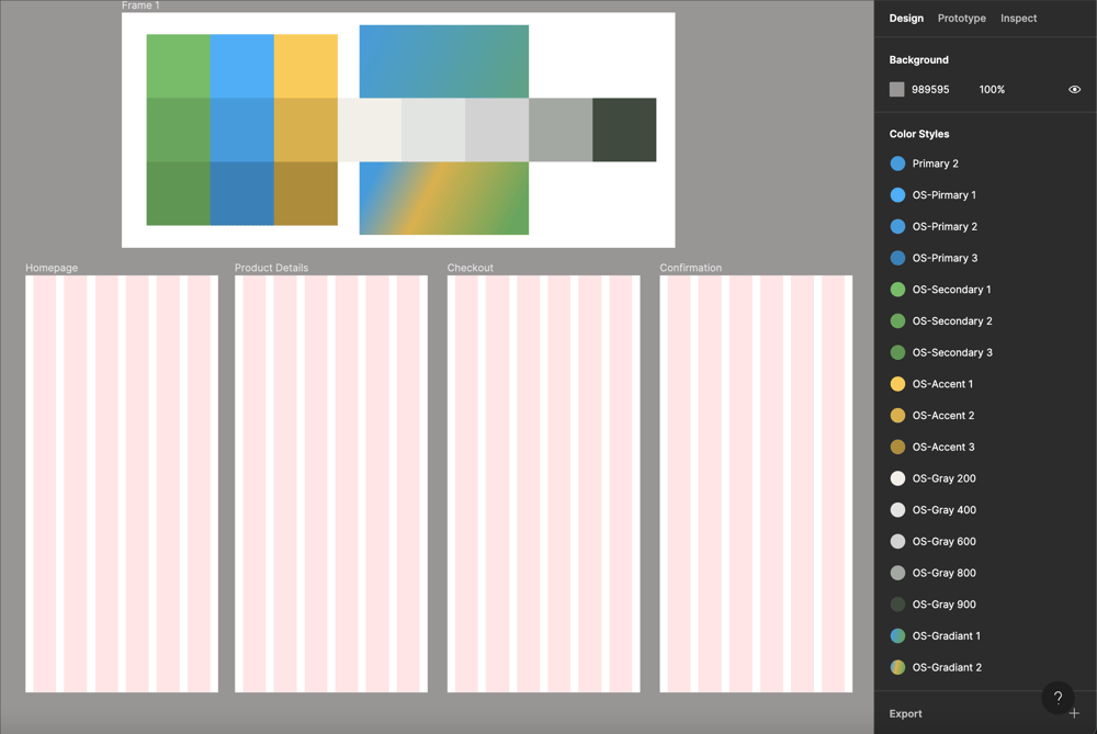 Jason Schriver Figma UI/UX | Skillshare Student Project