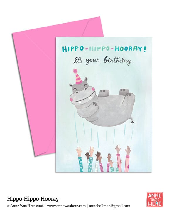 Hippo Hippo Hooray Skillshare Student Project