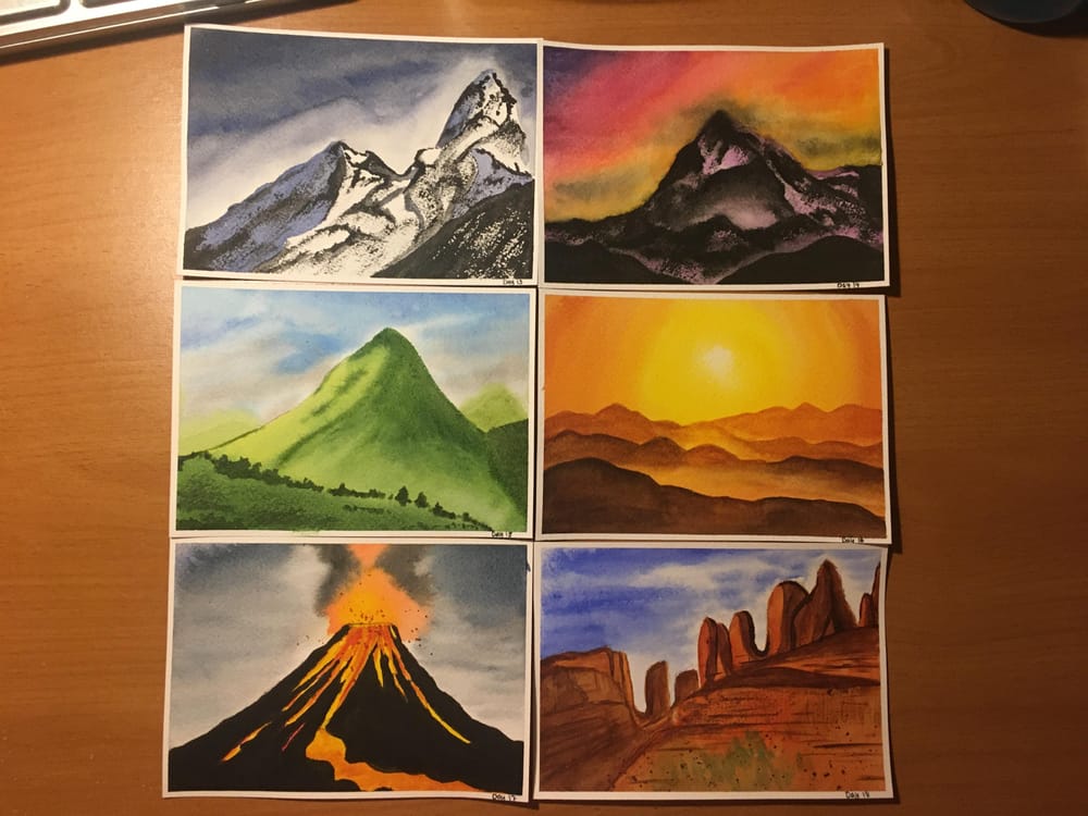 100 days of watercolour with Geethu | Skillshare Student Project