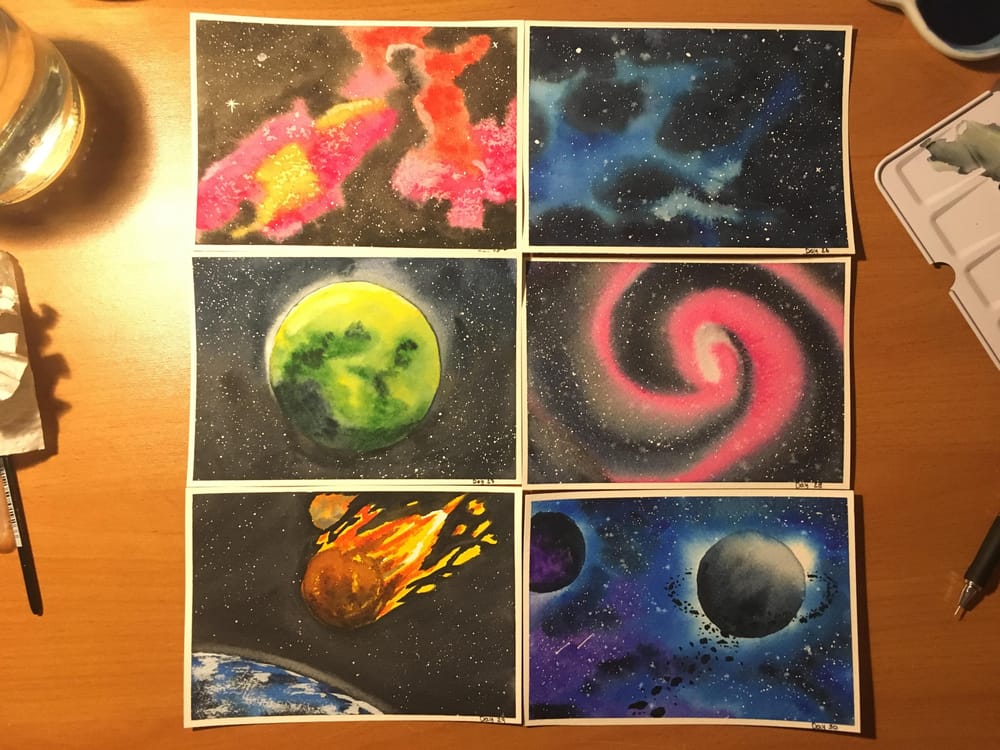 100 days of watercolour with Geethu | Skillshare Student Project