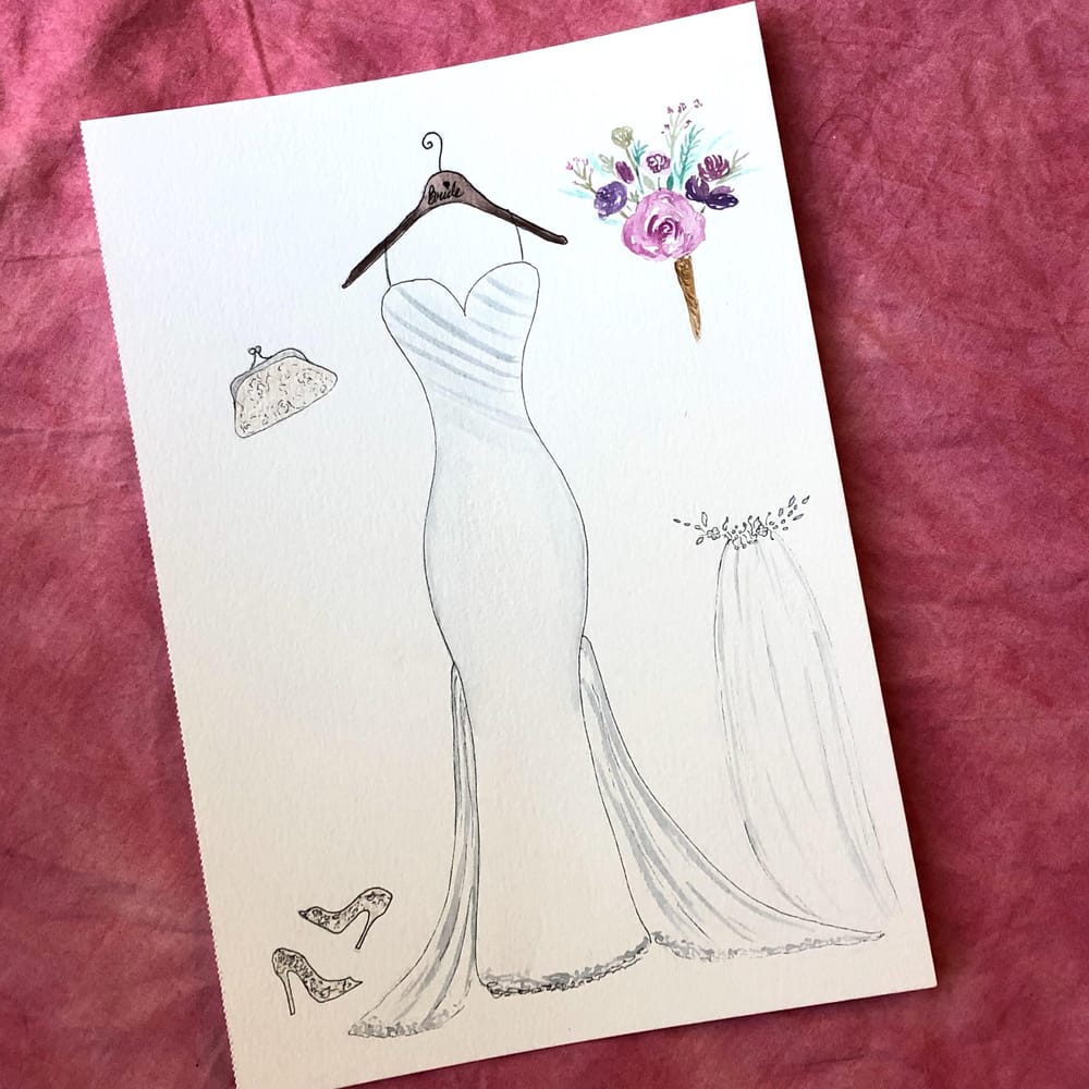 Wedding Fashion Set | Skillshare Student Project