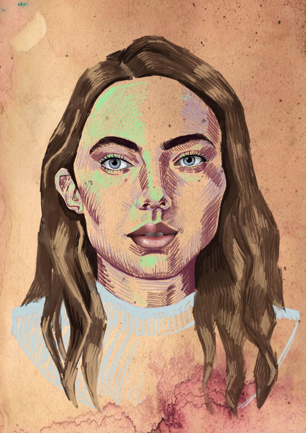 Sketchy Portrait | Skillshare Student Project