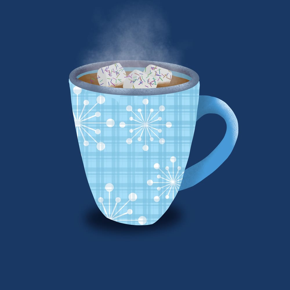 Hot Cocoa Mug | Skillshare Student Project