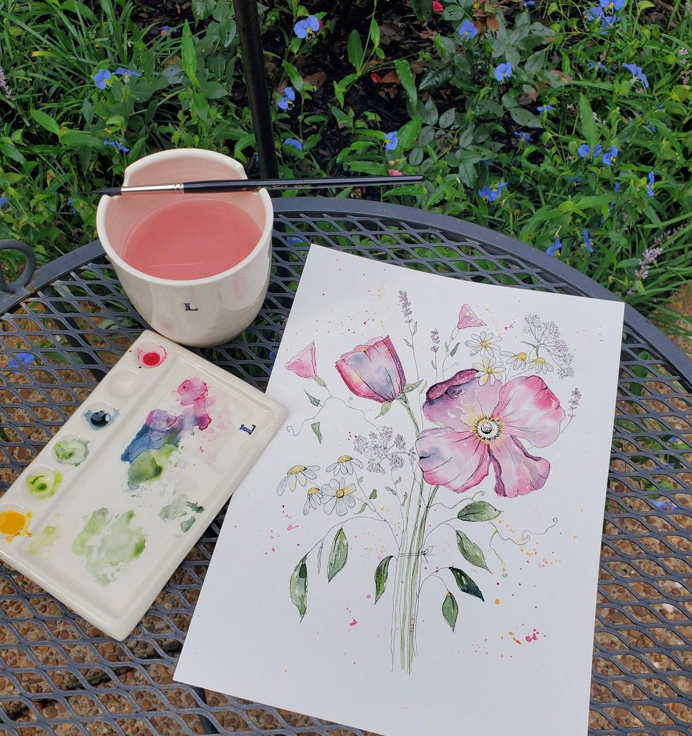 Watercolor + Ink | Skillshare Student Project