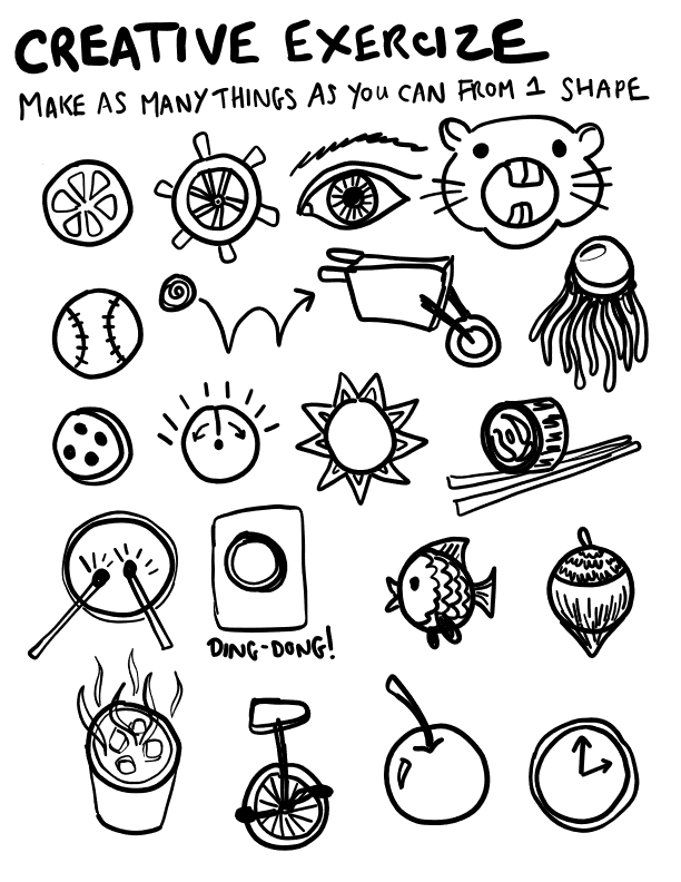 Imagination Workout Worksheet | EOUA Blog