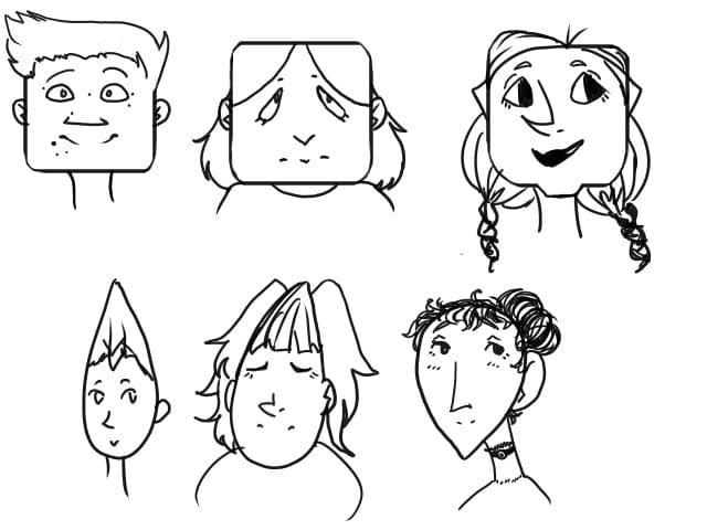Face Shapes | Skillshare Student Project